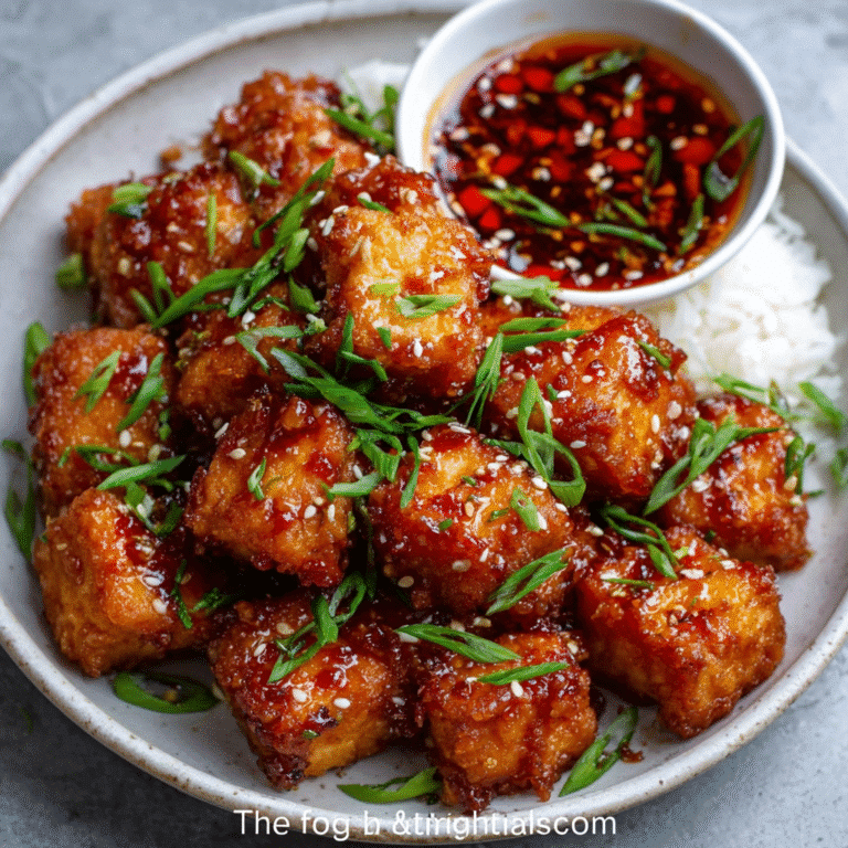 Sweet Chili Crispy Tofu Bites: A Delightful Snack Idea - All in One Pot ...