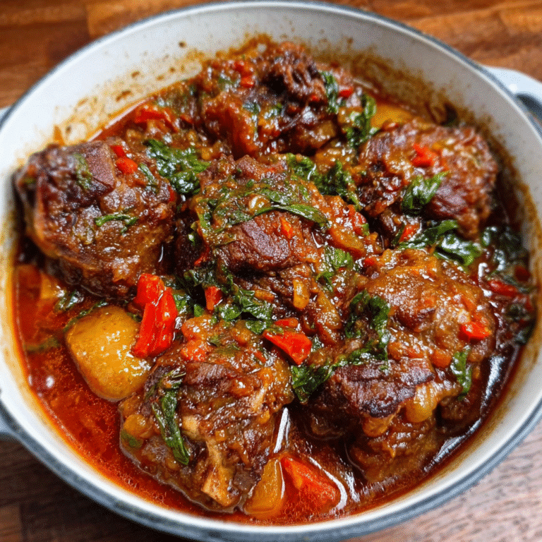 Zimbabwean Oxtail Stew: Discover This Savory Delight! - All in One Pot ...